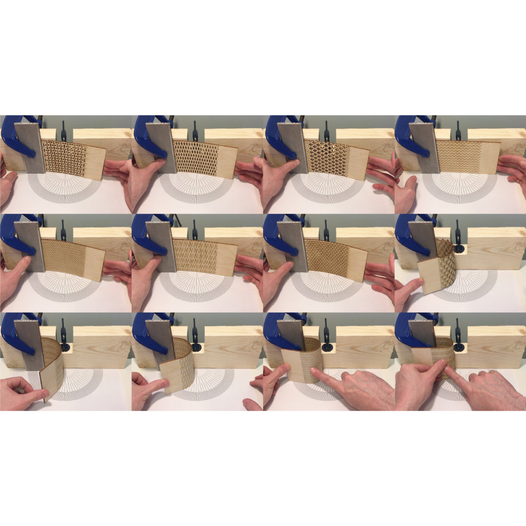 Living Hinge Pattern - dxf file – Denzil Makes